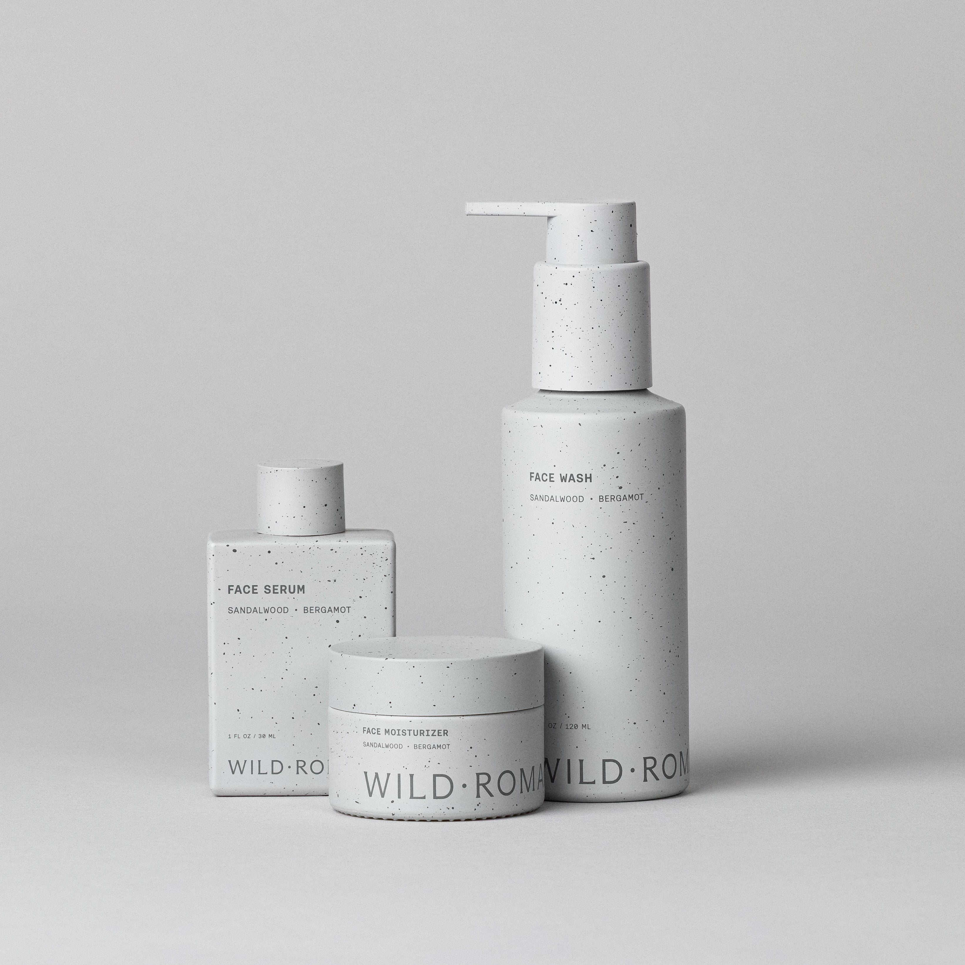 Men's Facial Care Gift Set | Clean Face Routine – Wild Roman